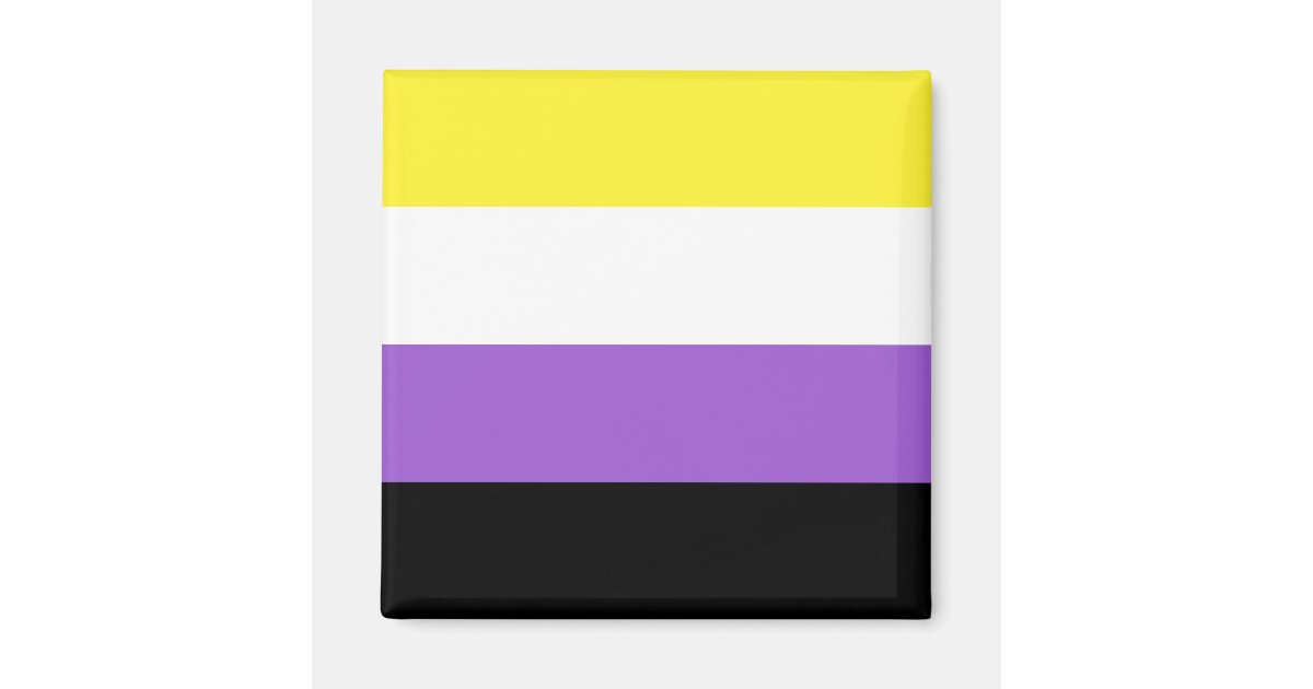 Non Binary Pride Flag Magnet | Zazzle