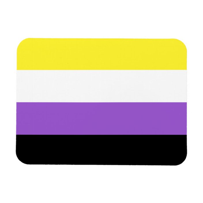 Non Binary Pride Flag Magnet | Zazzle.com