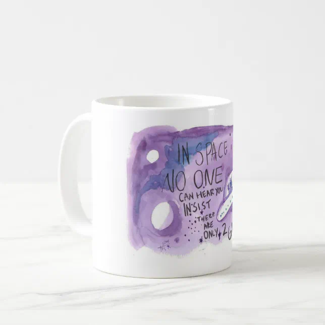 Non-binary Space Mug | Zazzle