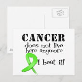 Non Hodgkins Lymphoma Does Not Live Here Anymore Postcard | Zazzle
