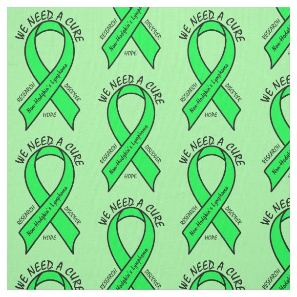 Non-Hodgkin's Lymphoma Butterfly of Hope Fabric | Zazzle