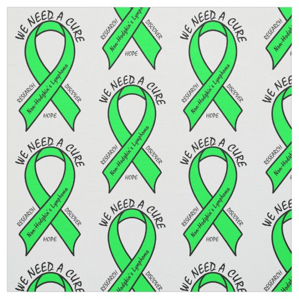 Non-Hodgkin's Lymphoma Butterfly of Hope Fabric | Zazzle