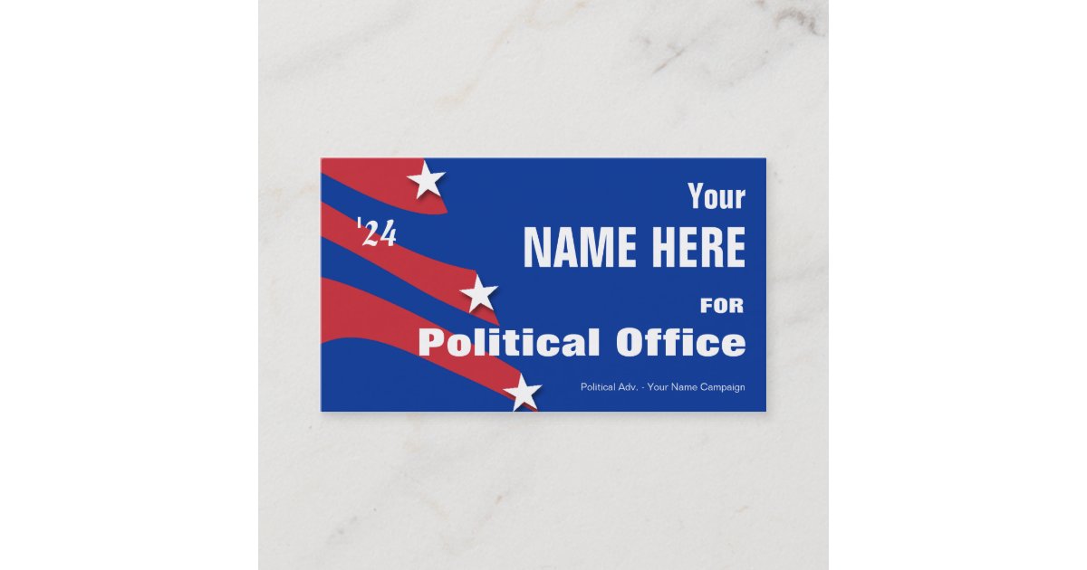 Non Partisan - Political Election Campaign Business Card | Zazzle