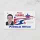 Non-Partisan Political Election Campaign Business Card | Zazzle