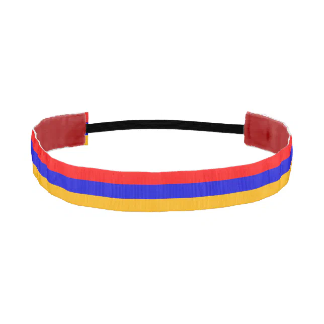 Non-Slip Headband with Flag of Armenia | Zazzle