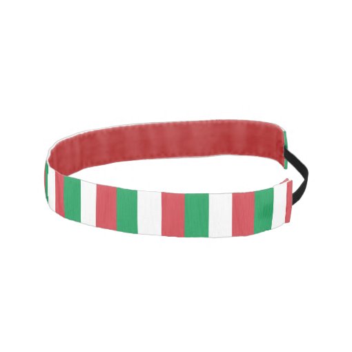 Non-Slip Headband with Flag of Italy | Zazzle