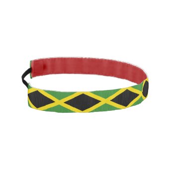 Non-Slip Headband with Flag of Jamaica | Zazzle