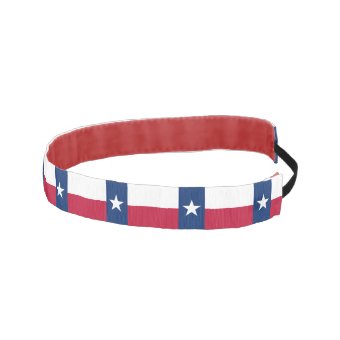 Non-Slip Headband with Flag of Texas State, USA | Zazzle