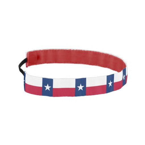 Non-Slip Headband with Flag of Texas State, USA | Zazzle