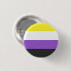 Nonbinary flag button | Zazzle
