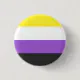 Nonbinary flag button | Zazzle