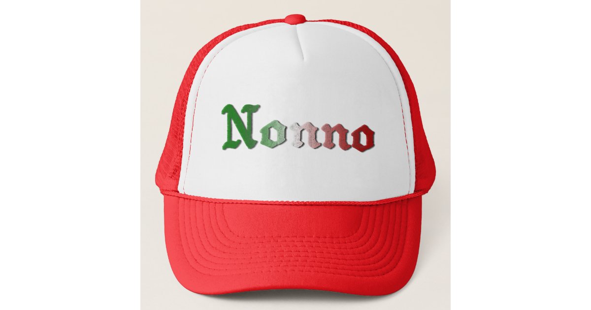 Nonno Italian Grandfather Hat | Zazzle