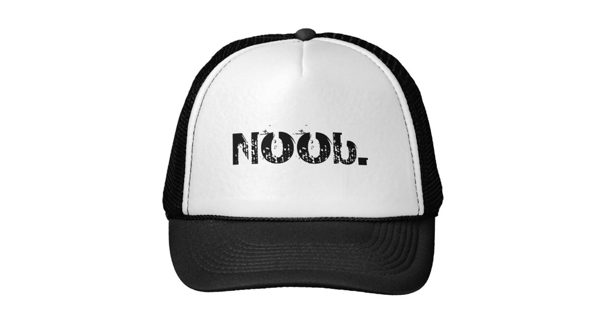 Noob. Trucker Hat | Zazzle