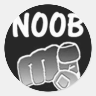Noob Stickers | Zazzle