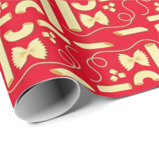 Noodles Pasta Kid 1st Birthday Party Italian Wrapping Paper | Zazzle