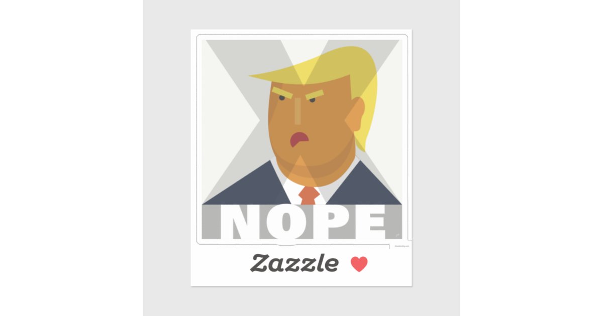 Nope to the dope. sticker | Zazzle