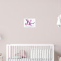 Nora letter N girls name and meaning poster | Zazzle