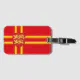 Nordic Cross flag of Normandy (with coat of arms) Luggage Tag | Zazzle