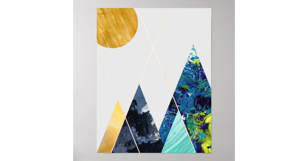 Nordic Poster, Nordic Wall Art, Scandinavian Art Poster | Zazzle