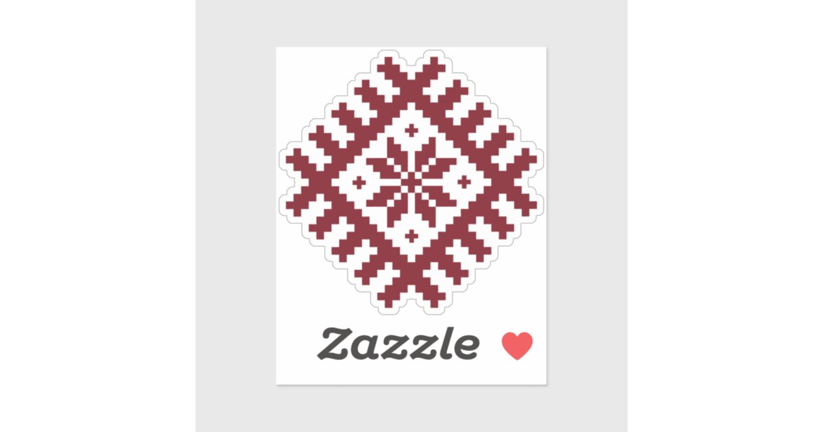 Nordic Star Sticker | Zazzle