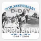 Normandy 70th D-Day Anniversary Square Sticker | Zazzle