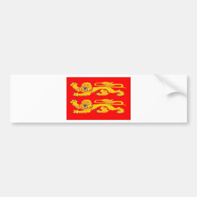 Normandy (France) Flag Bumper Sticker | Zazzle