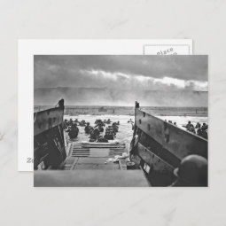 Normandy Invasion at D-Day - 1944 Postcard | Zazzle