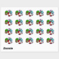 Norooz Cartoon Classic Round Sticker | Zazzle