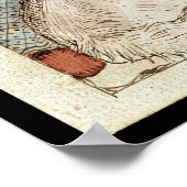 Norse god Tyr losing his hand to the bound wolf Poster | Zazzle