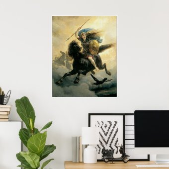 Norse Valkyrie Poster | Zazzle