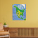North America Land Use Map Poster | Zazzle