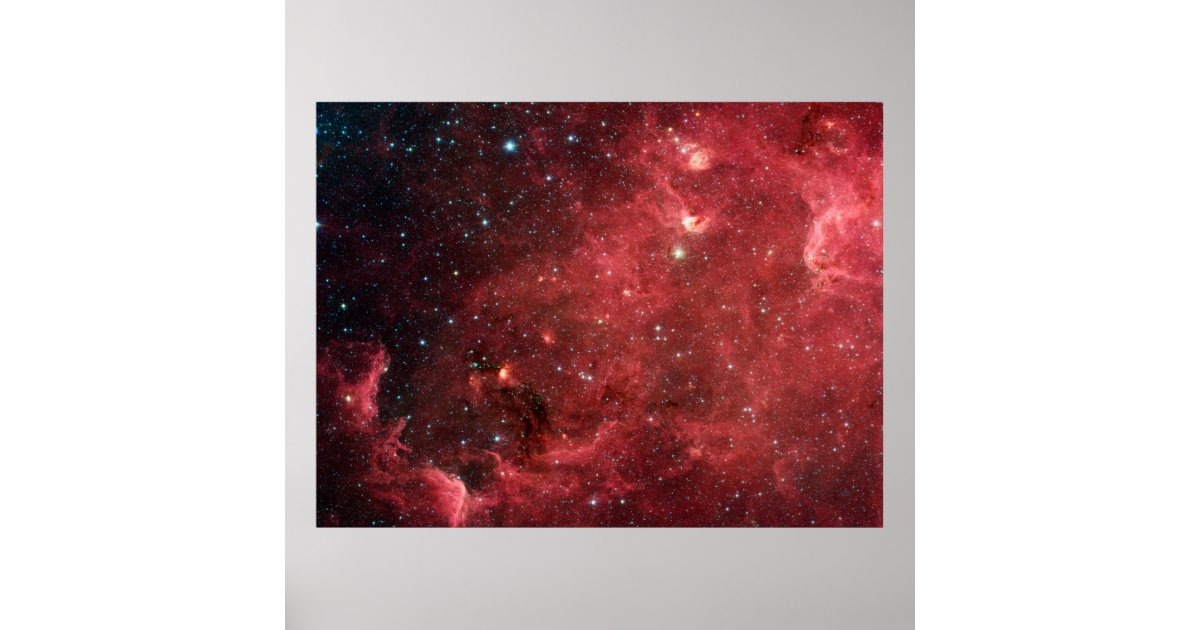 North America Nebula Infrared Poster | Zazzle