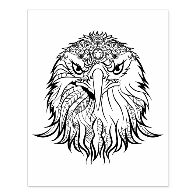 coloring pages of bald eagle