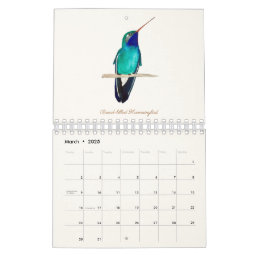 North American Hummingbirds Calendar | Zazzle