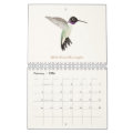 North American Hummingbirds Calendar | Zazzle