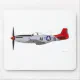 North American P-51D Mustang Tuskegee Airmen Mouse Pad | Zazzle