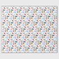 North Carolina Icons Wrapping Paper | Zazzle