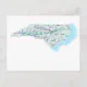 North Carolina Interstate Map Postcard | Zazzle