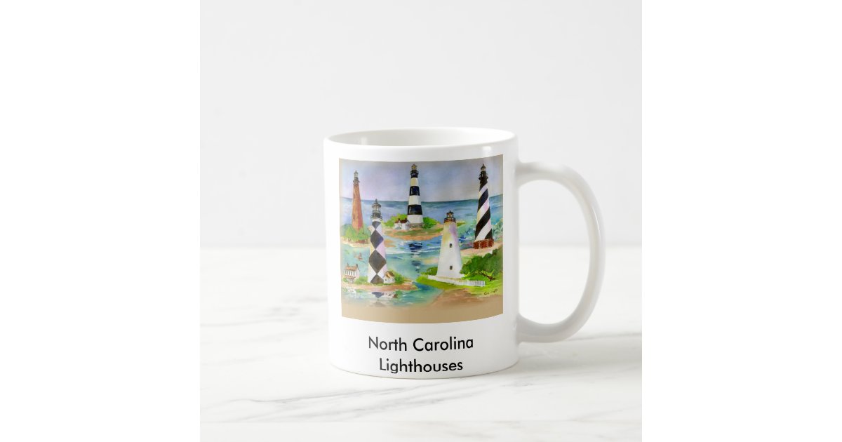 North Carolina Lighthouses Coffee Mug | Zazzle