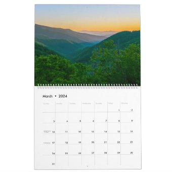 North Carolina Scenic Calendar | Zazzle