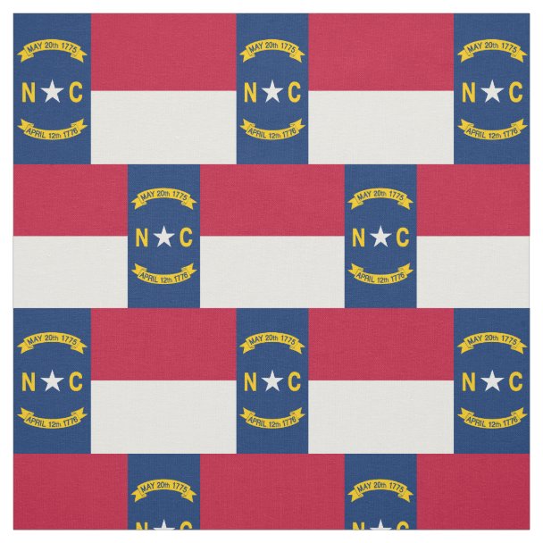 North Carolina State Tartan Fabric | Zazzle