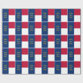 North Carolina State Flag Wrapping Paper | Zazzle