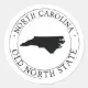 North Carolina Sticker Envelope Seal | Zazzle
