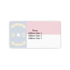 North Carolina Flag Return Address Label | Zazzle.com