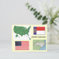 North Carolina, USA Postcard | Zazzle