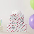North Pole from Santa Special Delivery for Kids Wrapping Paper | Zazzle
