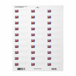 North Pole Return Address Labels | Zazzle