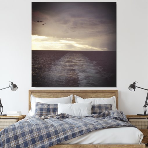 North Sea Seascape, Ocean View Canvas Print | Zazzle