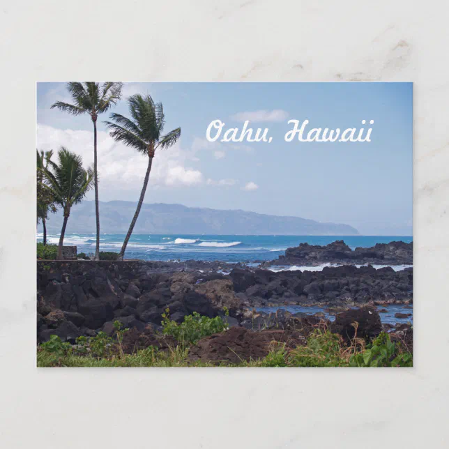 North Shore on the island of Oahu in Hawaii Postcard | Zazzle