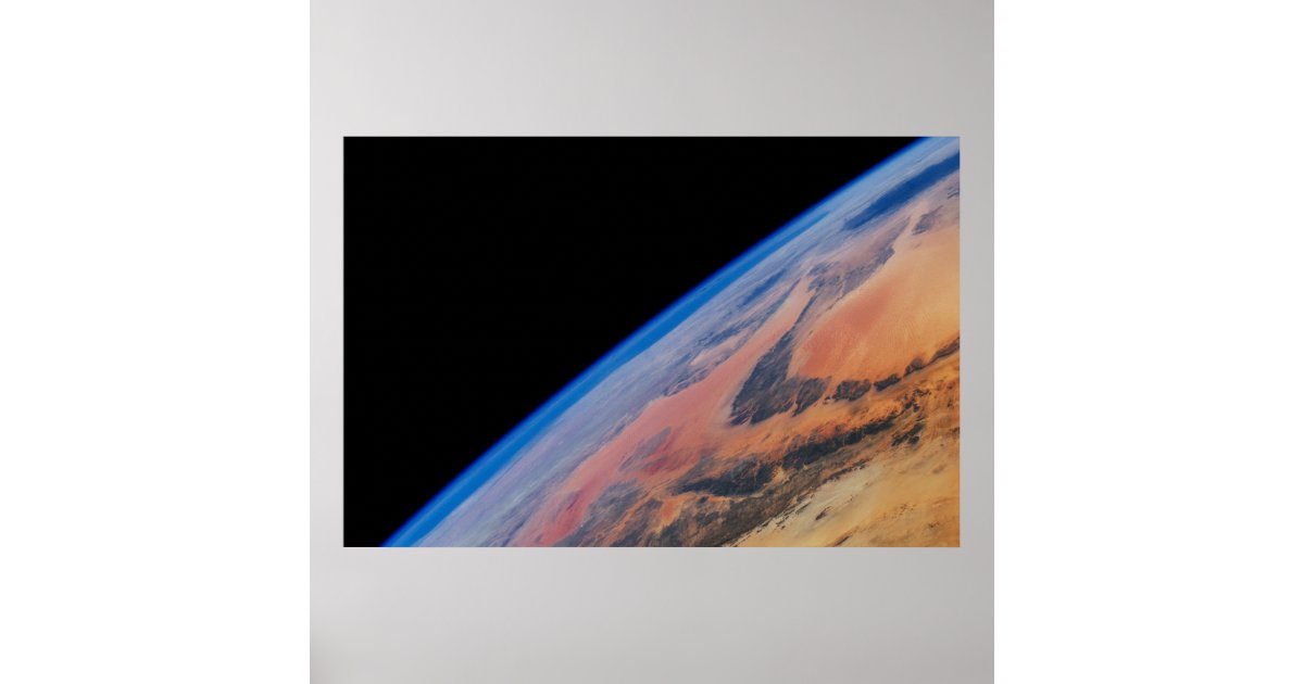 Northern Africa And The Vast Libyan Desert. Poster | Zazzle